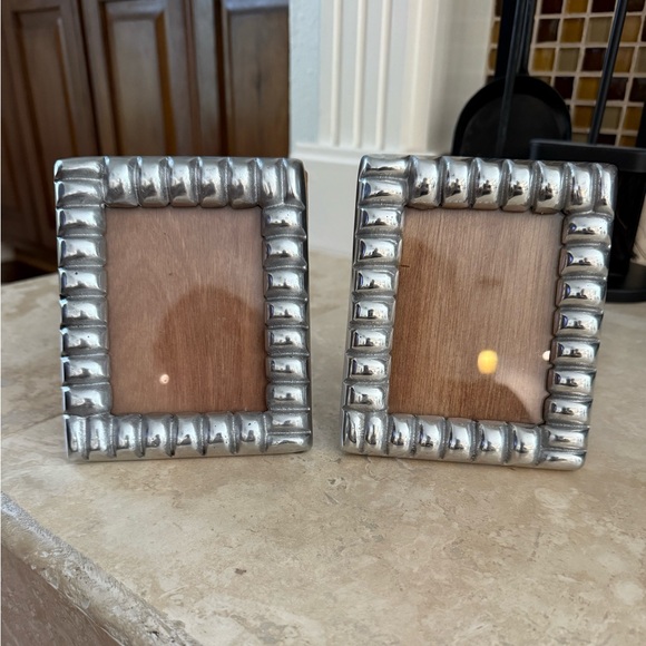 Accents | Vintage Heavy Mexican Pewter Artmex Casa Supply Photo Art ...